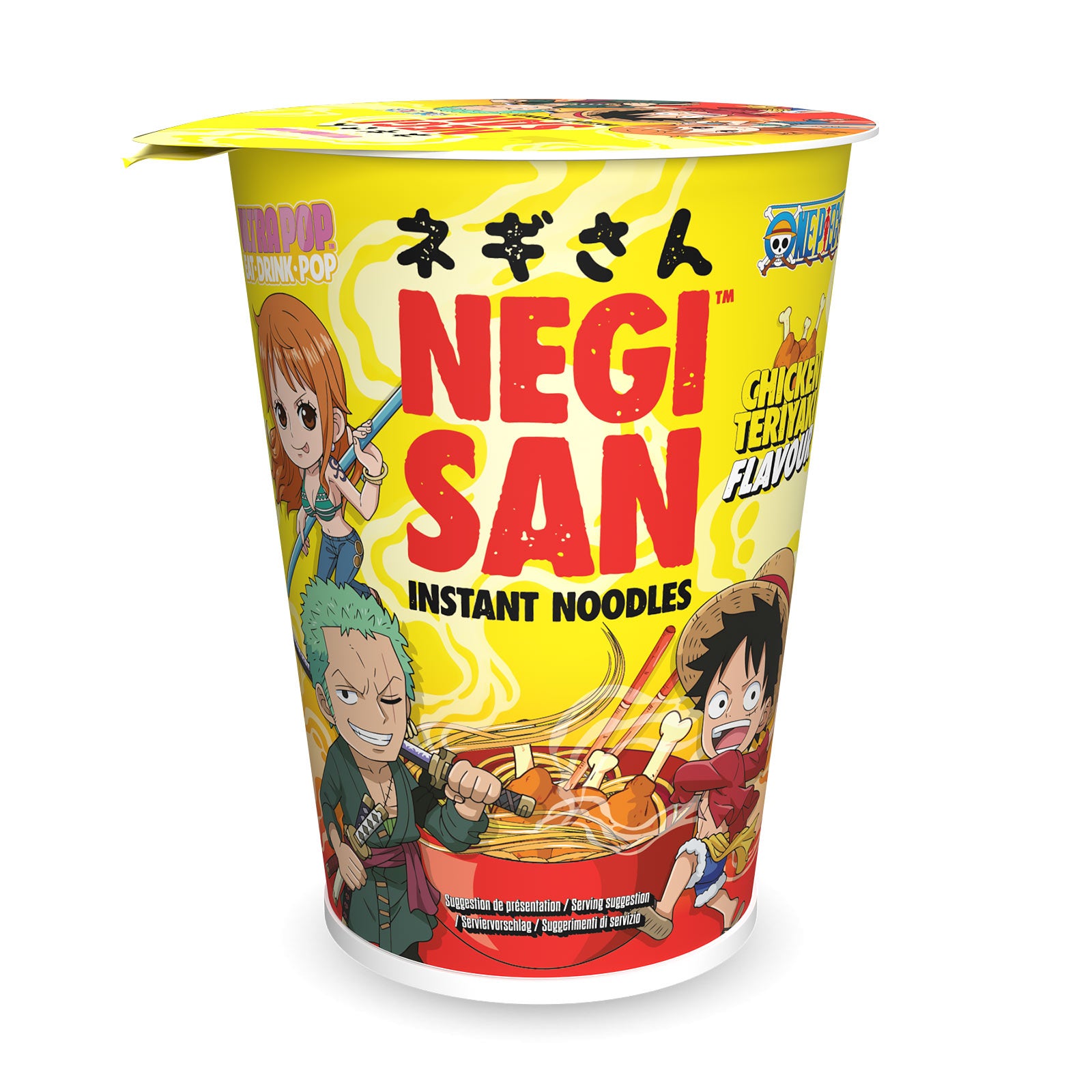 Ultra Pop | Negi San | One Piece - Chicken Teriyaki-Flavored Instant N ...